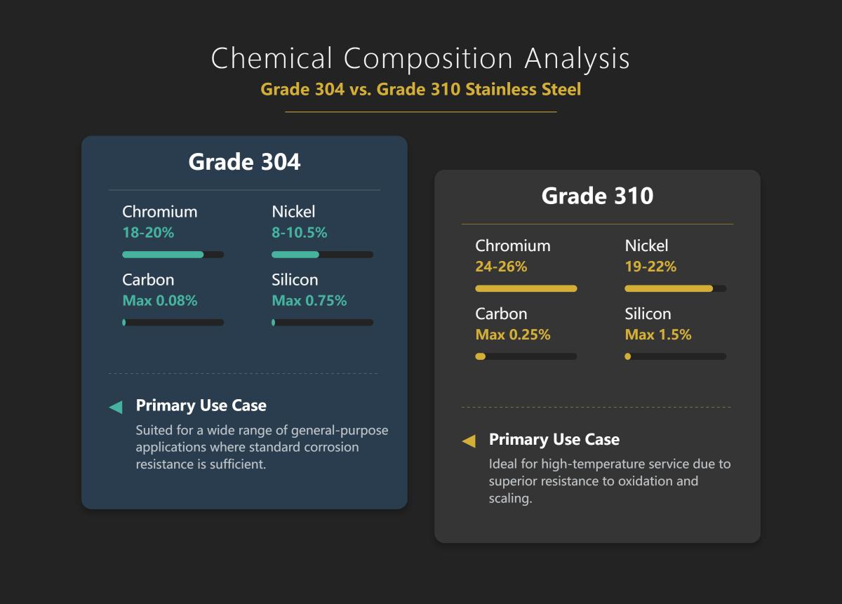 310 Stainless Steel vs. 304: What's the Difference? - MFG Shop
