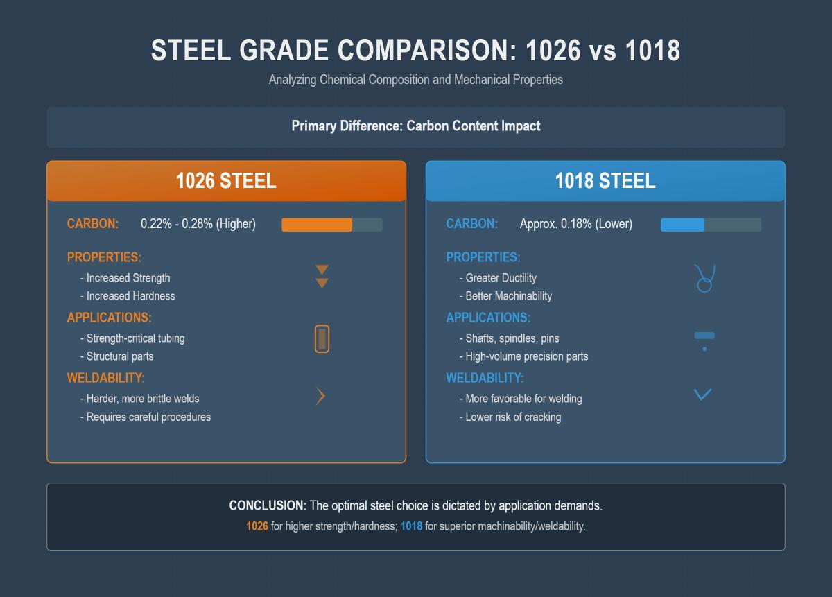 1026 Steel vs. 1018: What's the Difference? - MFG Shop