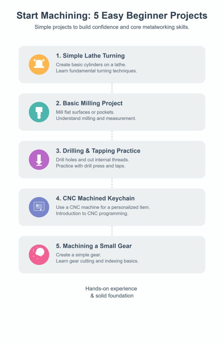 13 Practical Machining Projects for Beginners and Students - MFG Shop