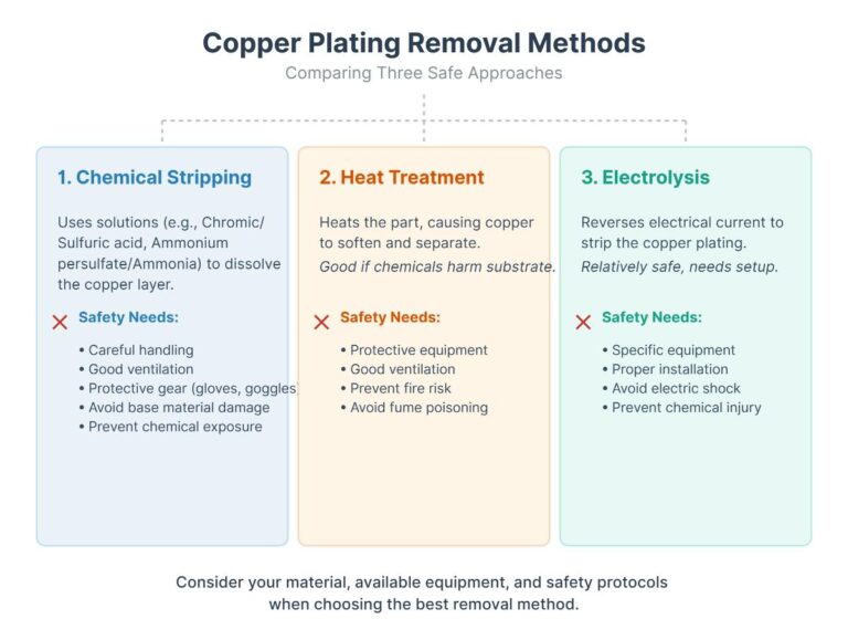 3 Ways to Remove Copper Plating Safely and Effectively - MFG Shop