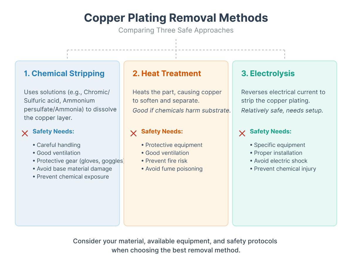 3 Ways to Remove Copper Plating Safely and Effectively - MFG Shop