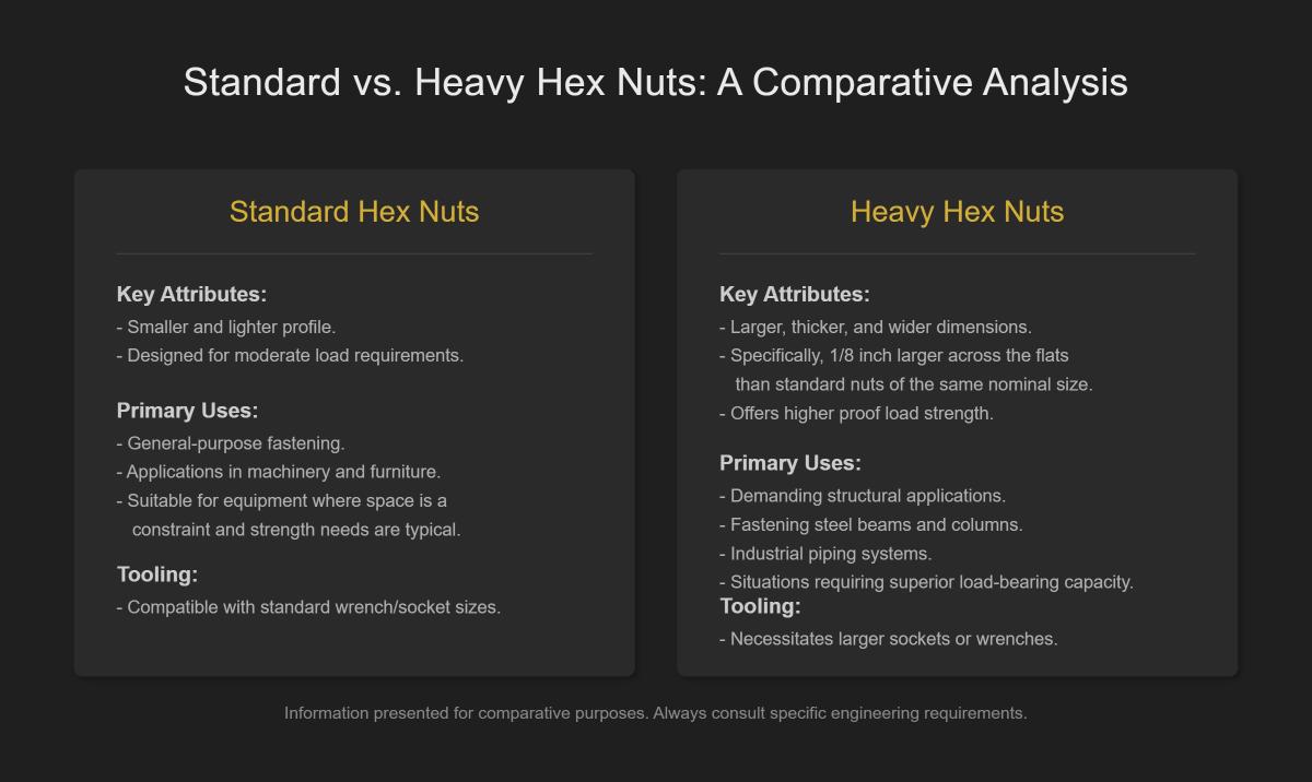 6 Types of Hex Nuts and Their Uses: A Comprehensive Guide - MFG Shop