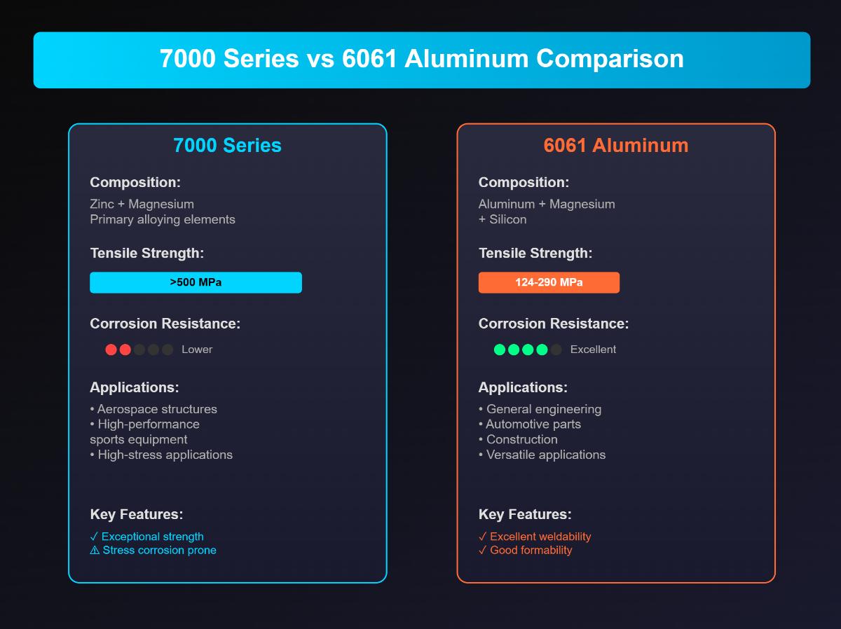 7000 Series Aluminium vs. 6061: What's the Difference? - MFG Shop