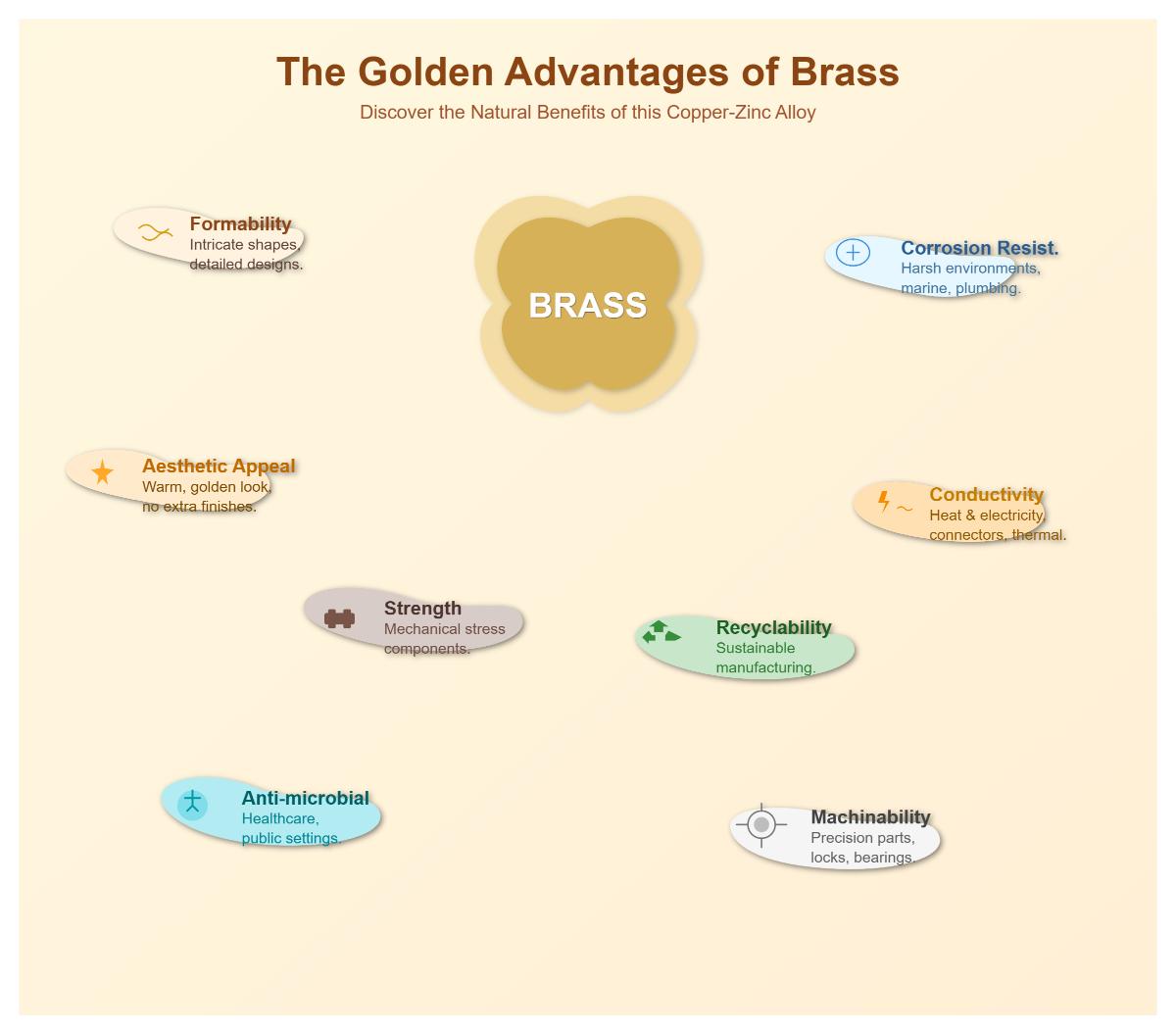 Advantages and Disadvantages of Brass: Comprehensive Guide - MFG Shop