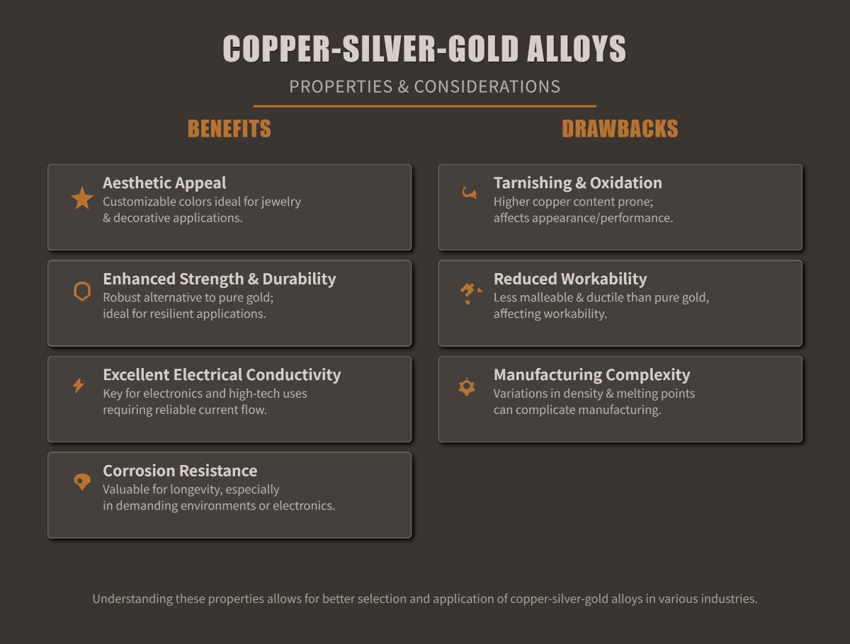 Alloy of Copper, Silver, and Gold: An Overview - MFG Shop