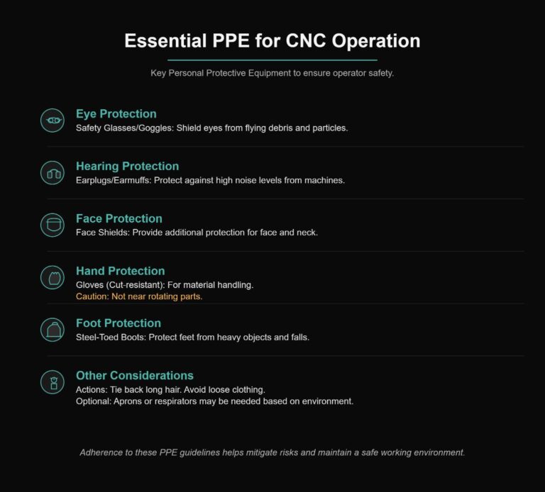 CNC Machine Safety: Essential Precautions and Guidelines - MFG Shop