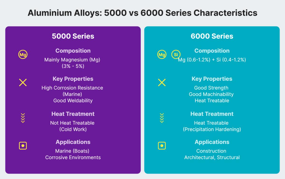 Comparing Aluminium 5000 Series and 6000 Series: A Comprehensive Guide ...