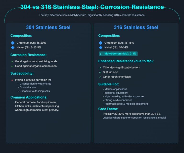 Comprehensive Guide to 304 Stainless Steel Properties - MFG Shop