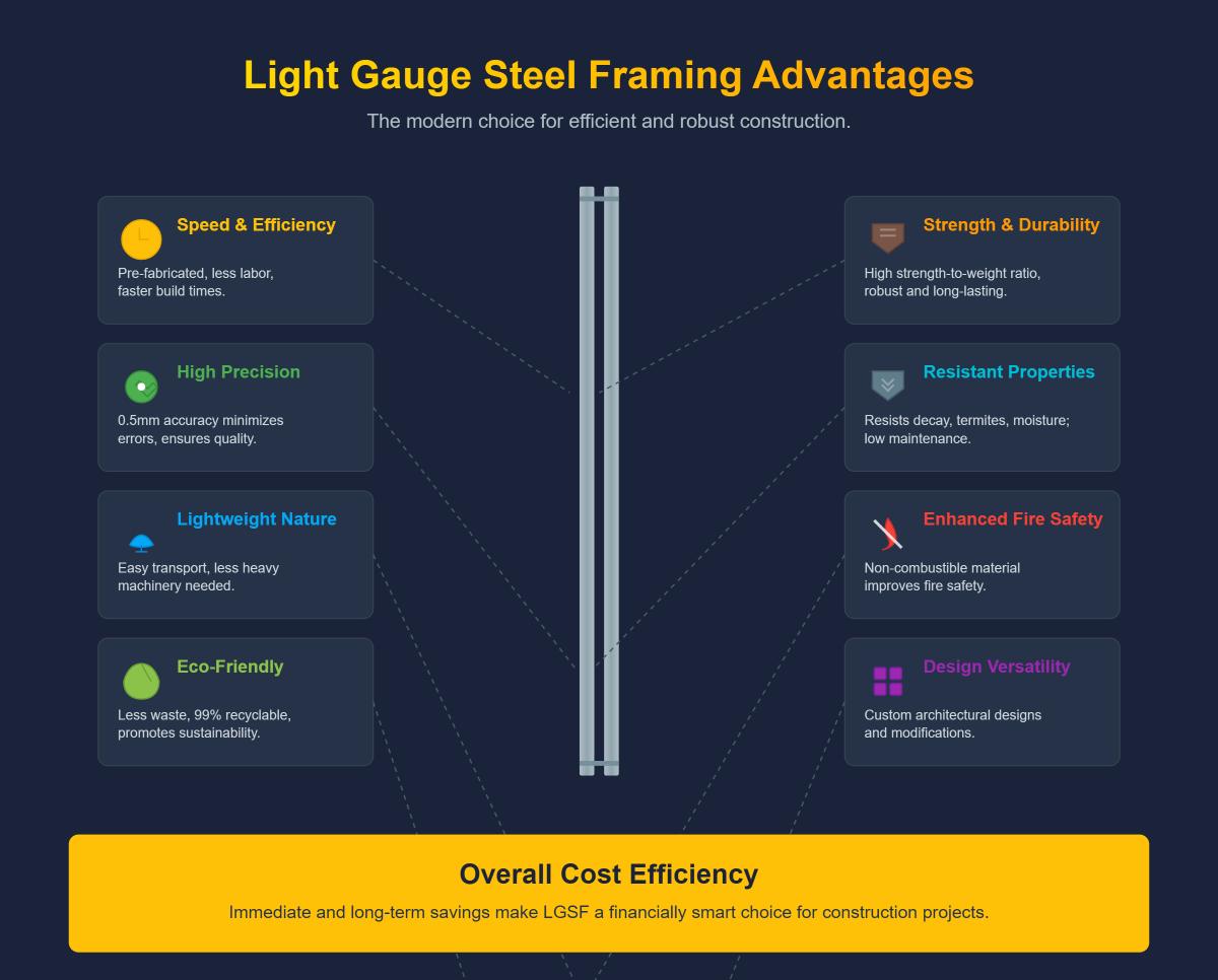 Comprehensive Guide to Light Gauge Steel Framing - MFG Shop