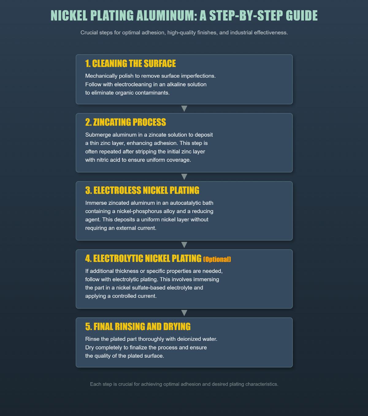 Comprehensive Guide to Nickel Plating Aluminum - MFG Shop