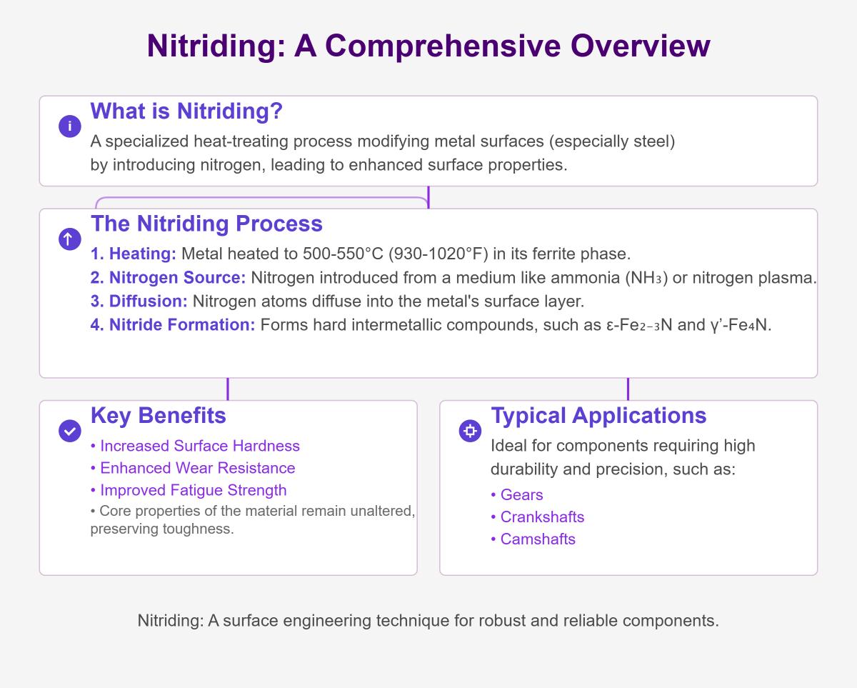 Comprehensive Guide to Nitriding: Types, Benefits, and Processes - MFG Shop