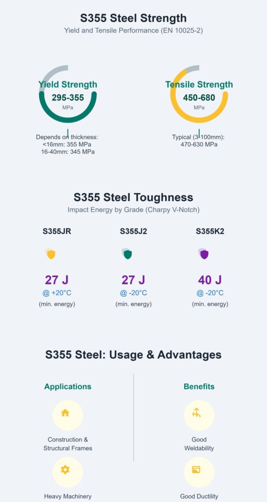 Comprehensive Guide to S355 Steel Properties and Equivalents - MFG Shop