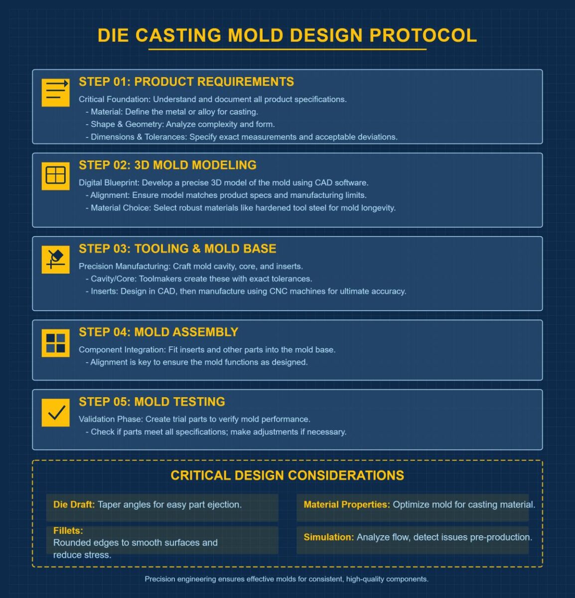 Die Casting Mold: A Detailed Die Cast Mold Tooling Guide - MFG Shop