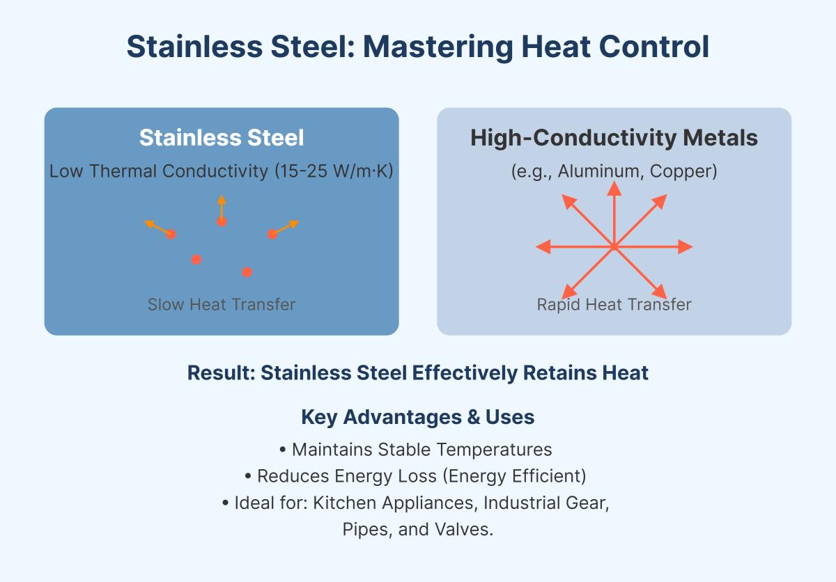 Does Stainless Steel Hold Heat? - MFG Shop