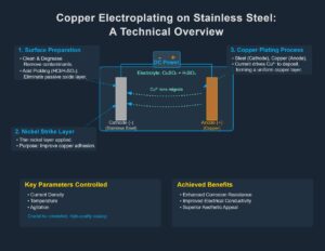 Electroplating Stainless Steel with Copper: An Overview - MFG Shop