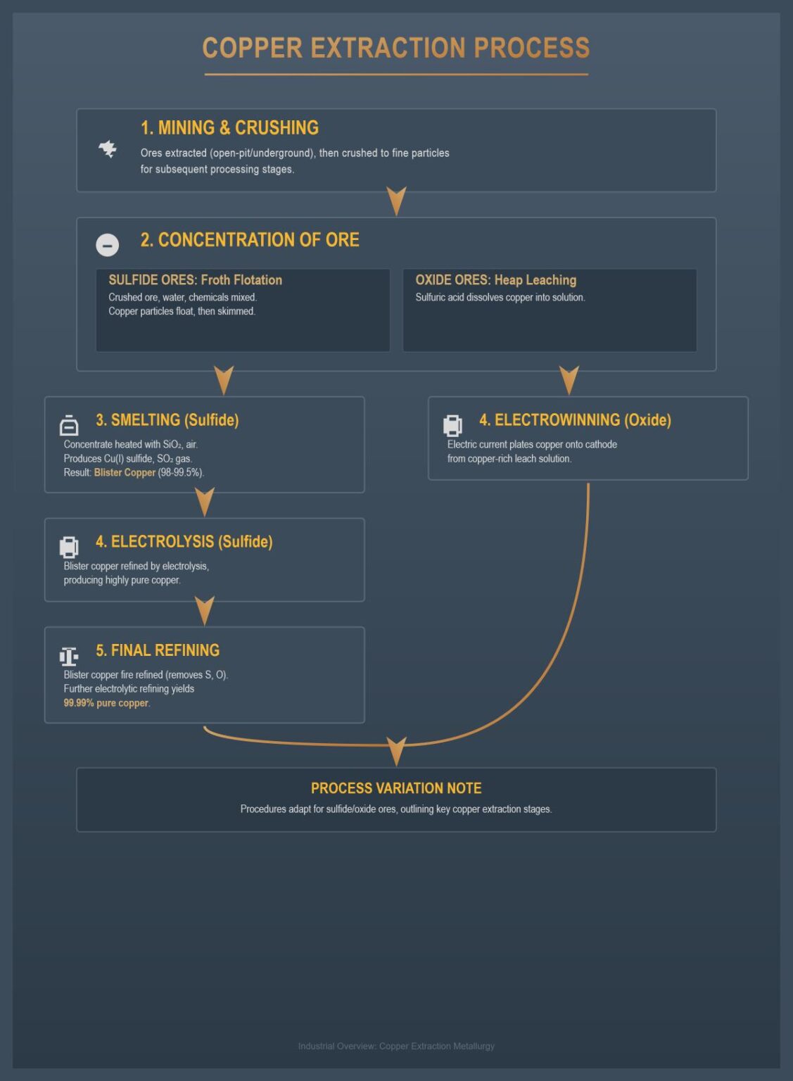 Extracting Copper from Its Ore: The Process Explained - MFG Shop