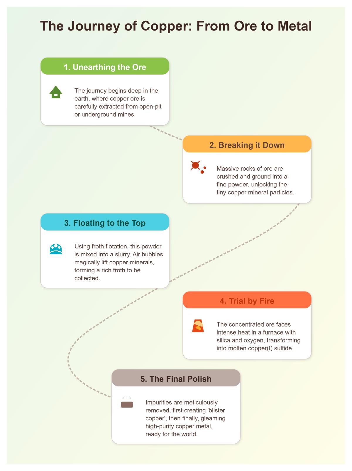 Extracting Copper from Ore: A Step-by-Step Guide - MFG Shop