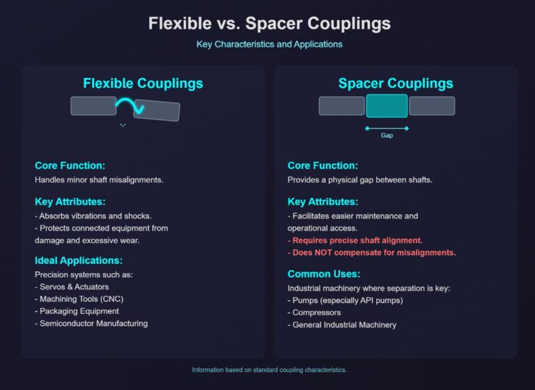 Flexible Coupling vs Spacer Coupling – What's the Difference - MFG Shop