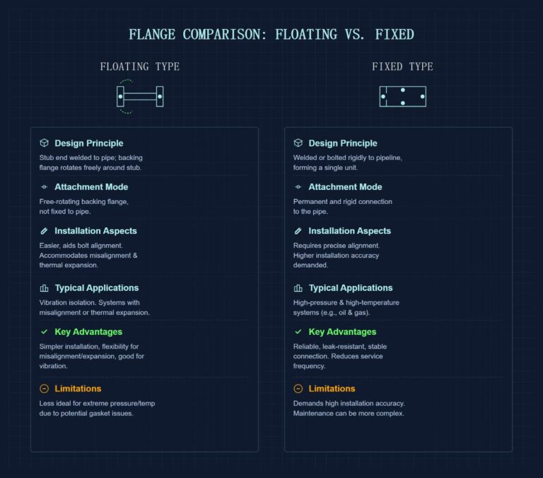 Floating Flange vs Fixed Flange: Key Differences and Applications - MFG ...
