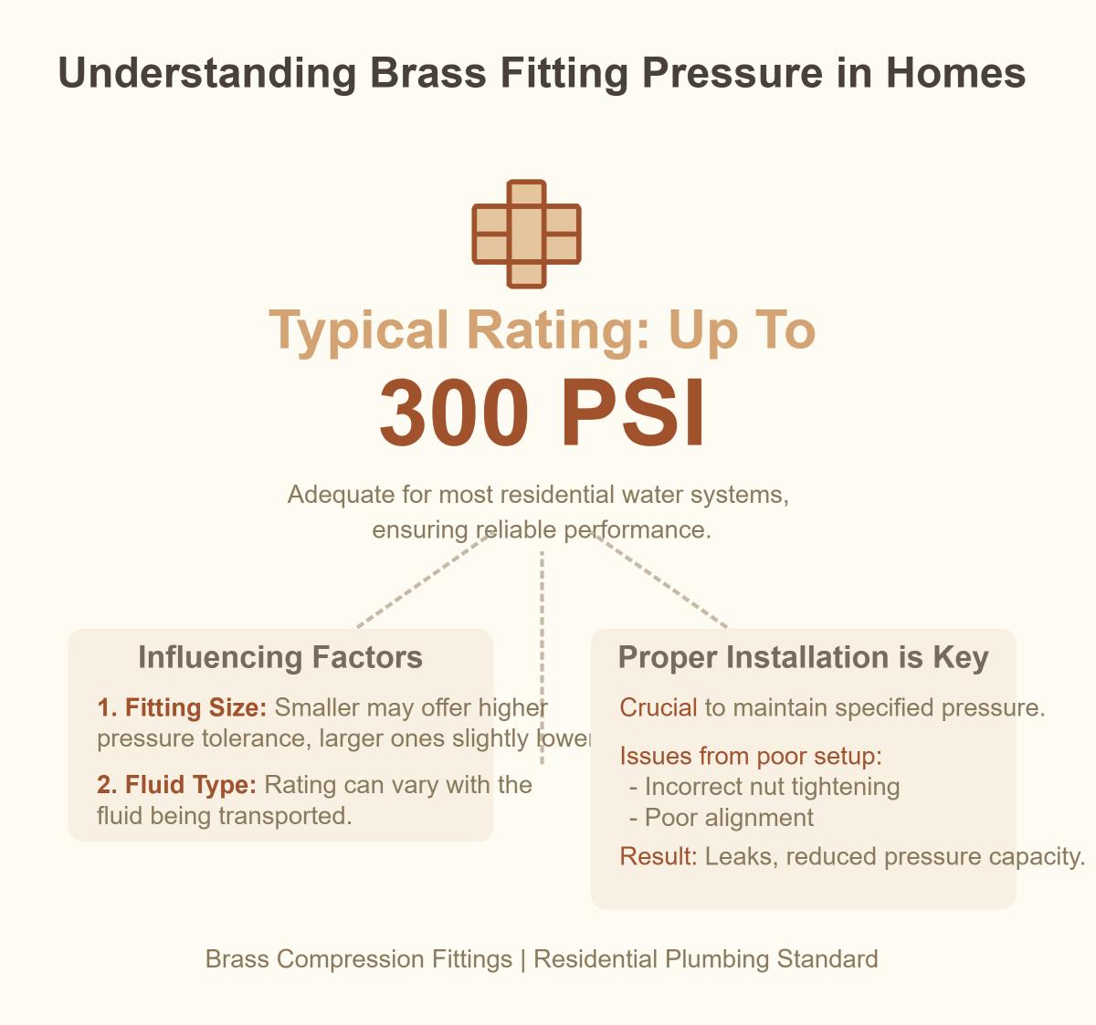 How Much Pressure Can Brass Fittings Hold? - MFG Shop