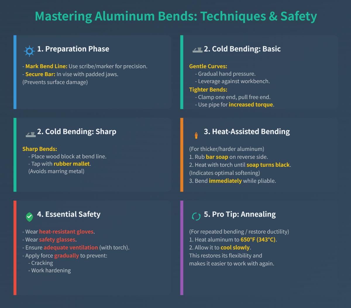 How to Bend Aluminum Flat Bar: A Beginner's Guide - MFG Shop