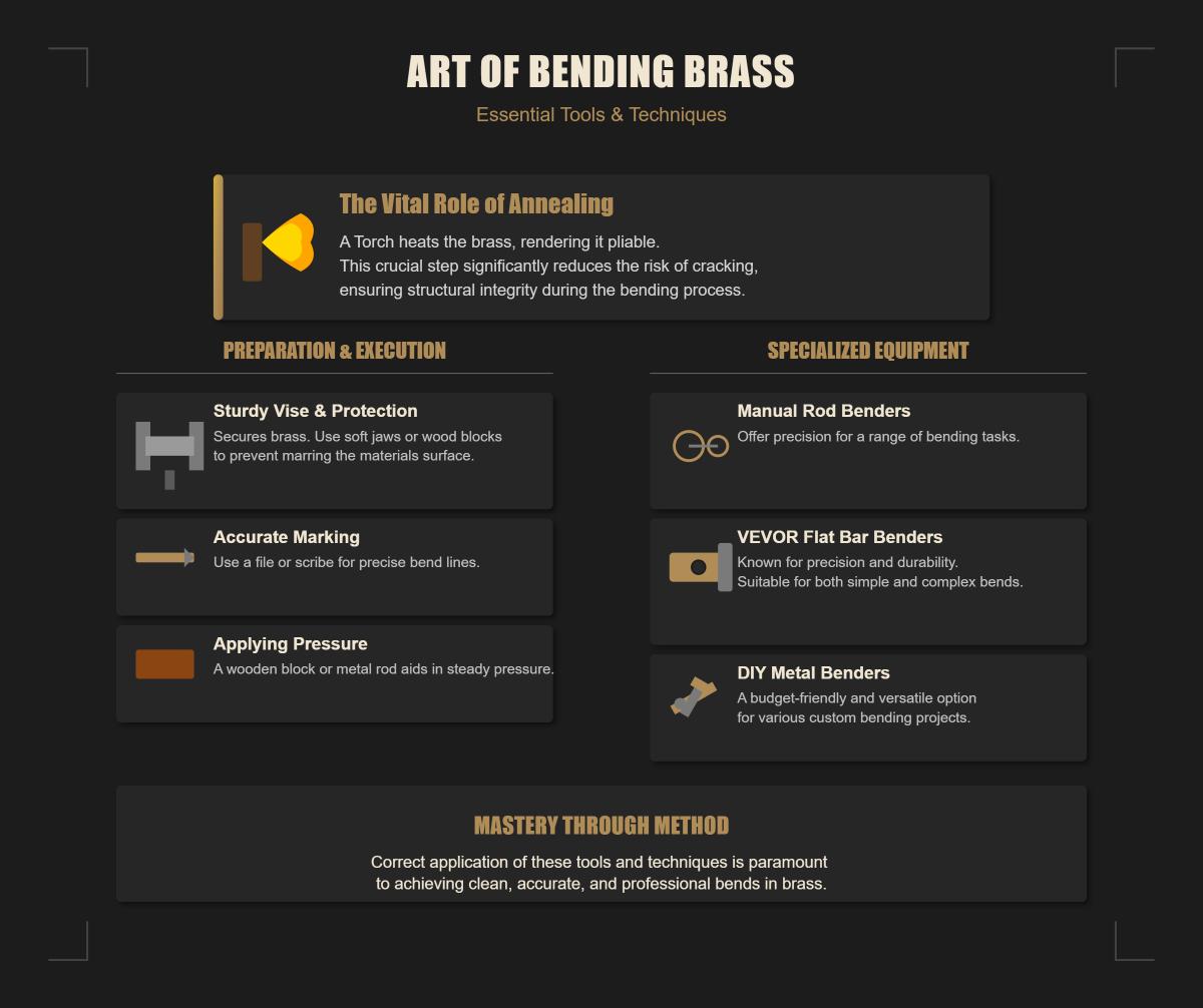 How to Bend Brass Flat Bar: A Complete Guide - MFG Shop