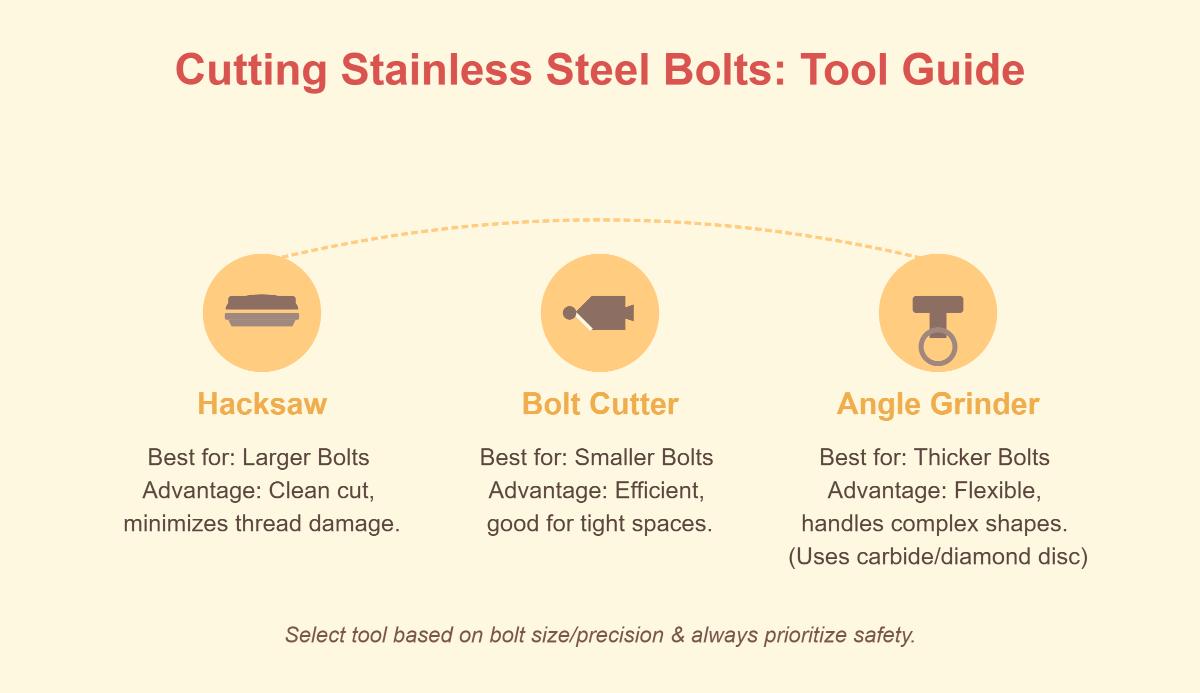 How to Cut a Stainless Steel Bolt: A Complete Guide - MFG Shop