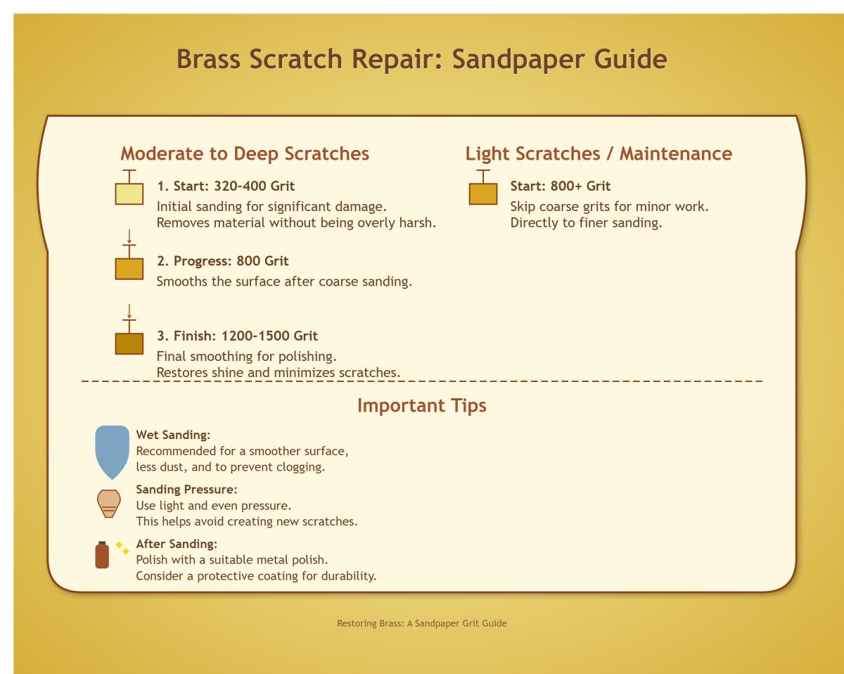 How to Get Scratches Out of Brass: A Beginner's Guide - MFG Shop