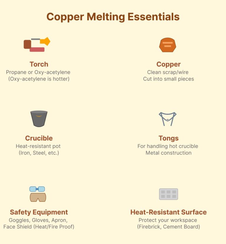 How to Melt Copper with a Torch: A Step-by-Step Guide - MFG Shop