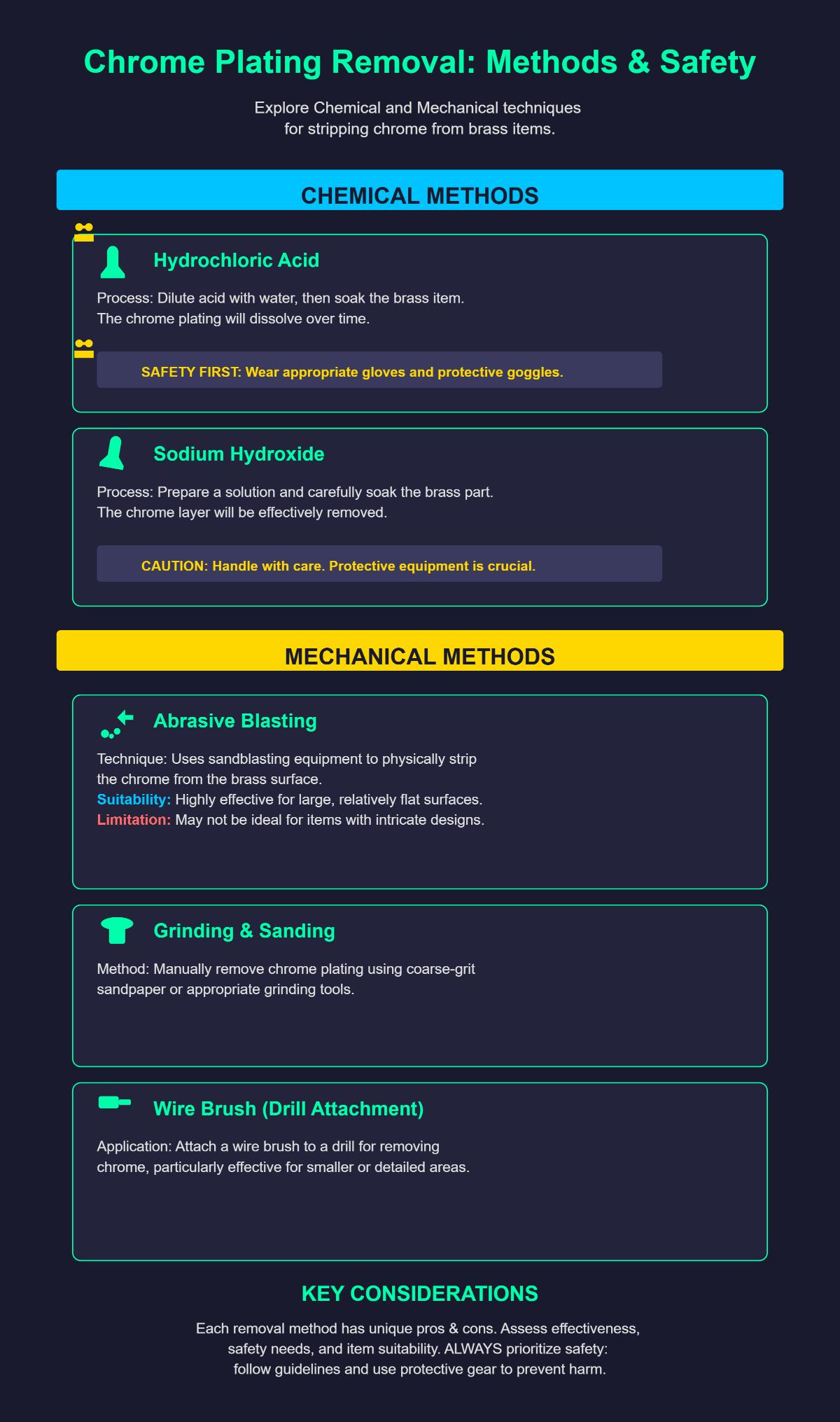 How to Remove Chrome Plating from Brass: A Step-by-Step Guide - MFG Shop