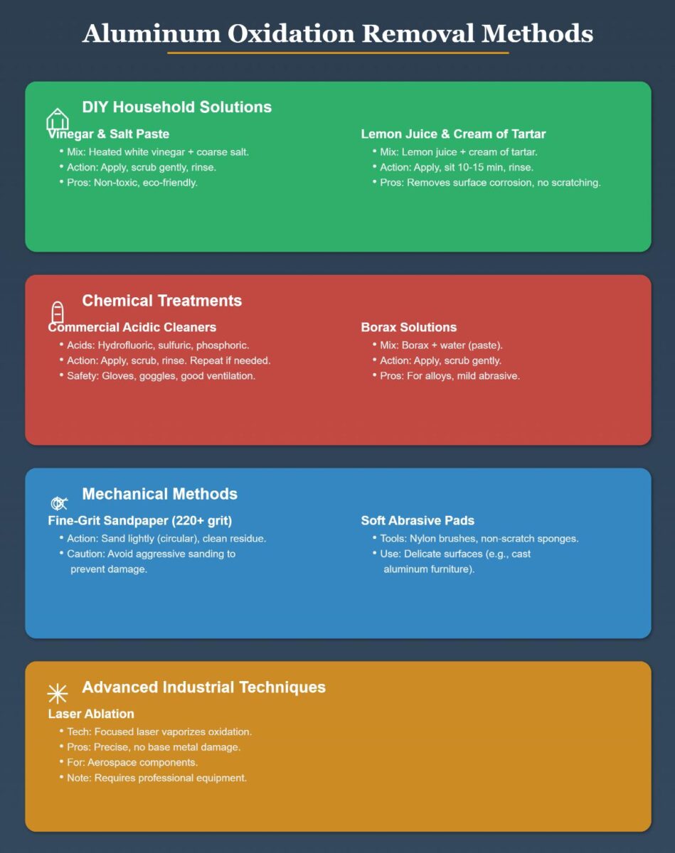 How to Remove Oxidation from Aluminum: Step-by-Step Guide - MFG Shop