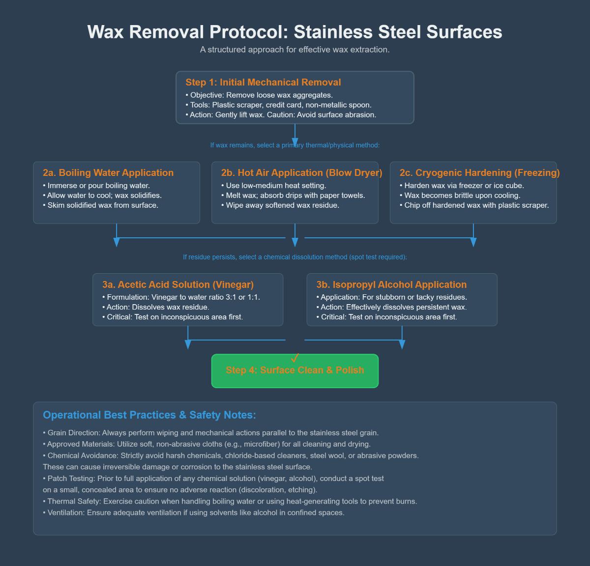 How to Remove Wax from Stainless Steel: Effective Solutions for ...