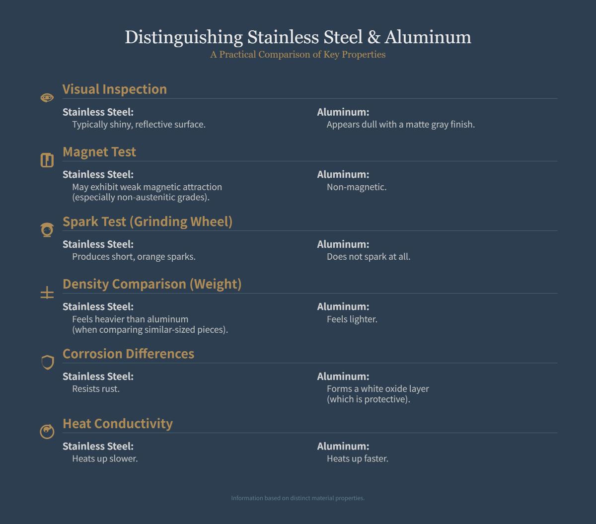 How to Test Stainless Steel vs Aluminum: A Step-by-Step Guide - MFG Shop
