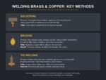 How to Weld Brass and Copper Together: Step-by-Step Guide - MFG Shop