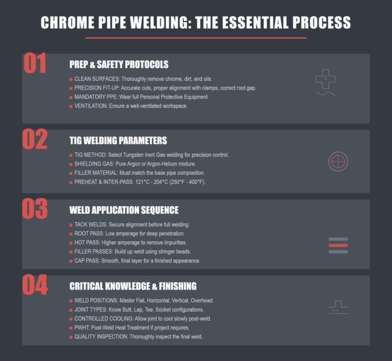 How to Weld Chrome Pipe: Complete Guide for Beginners - MFG Shop