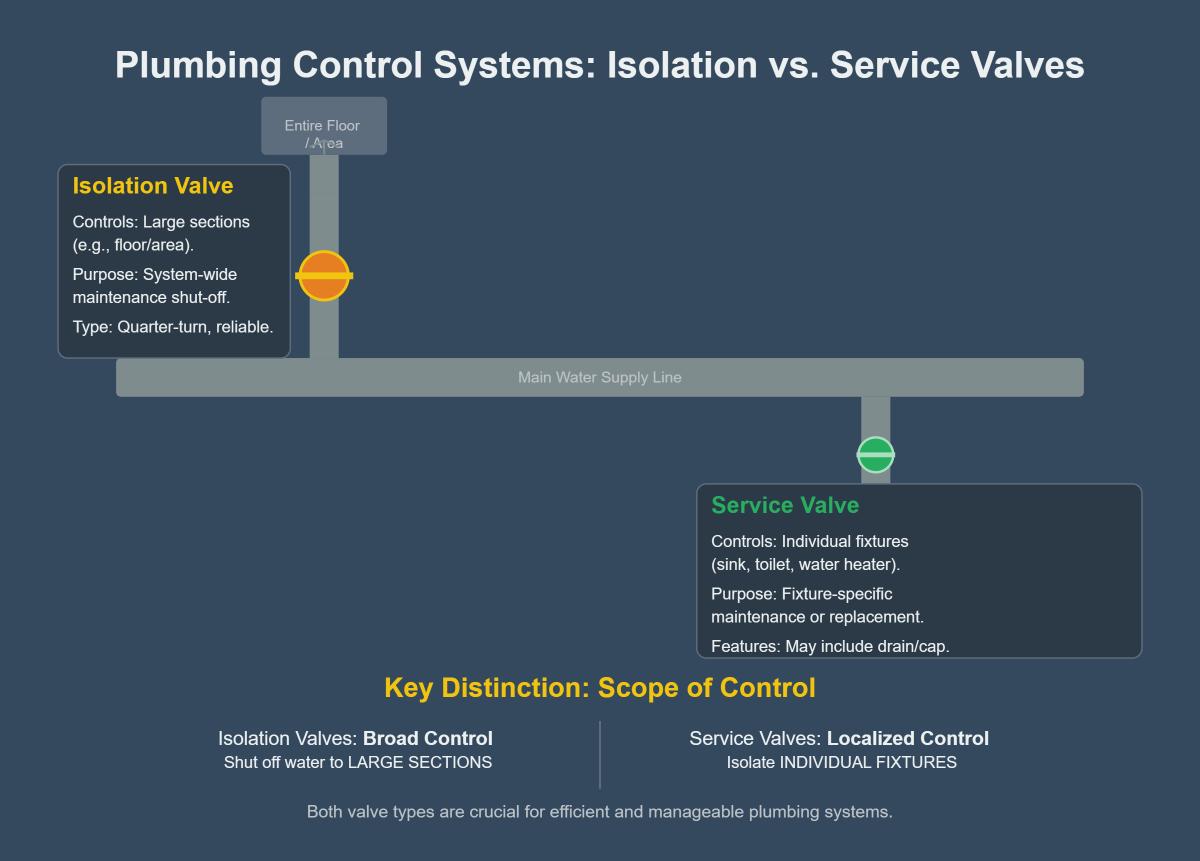 Isolation Valve vs Service Valve: Key Differences Explained - MFG Shop