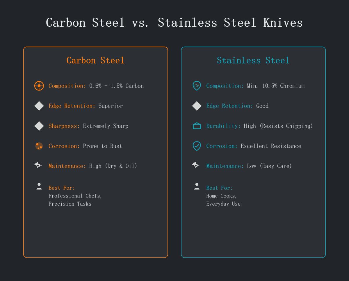 Knife Steel Comparison Guide: Rankings and Best Uses - MFG Shop