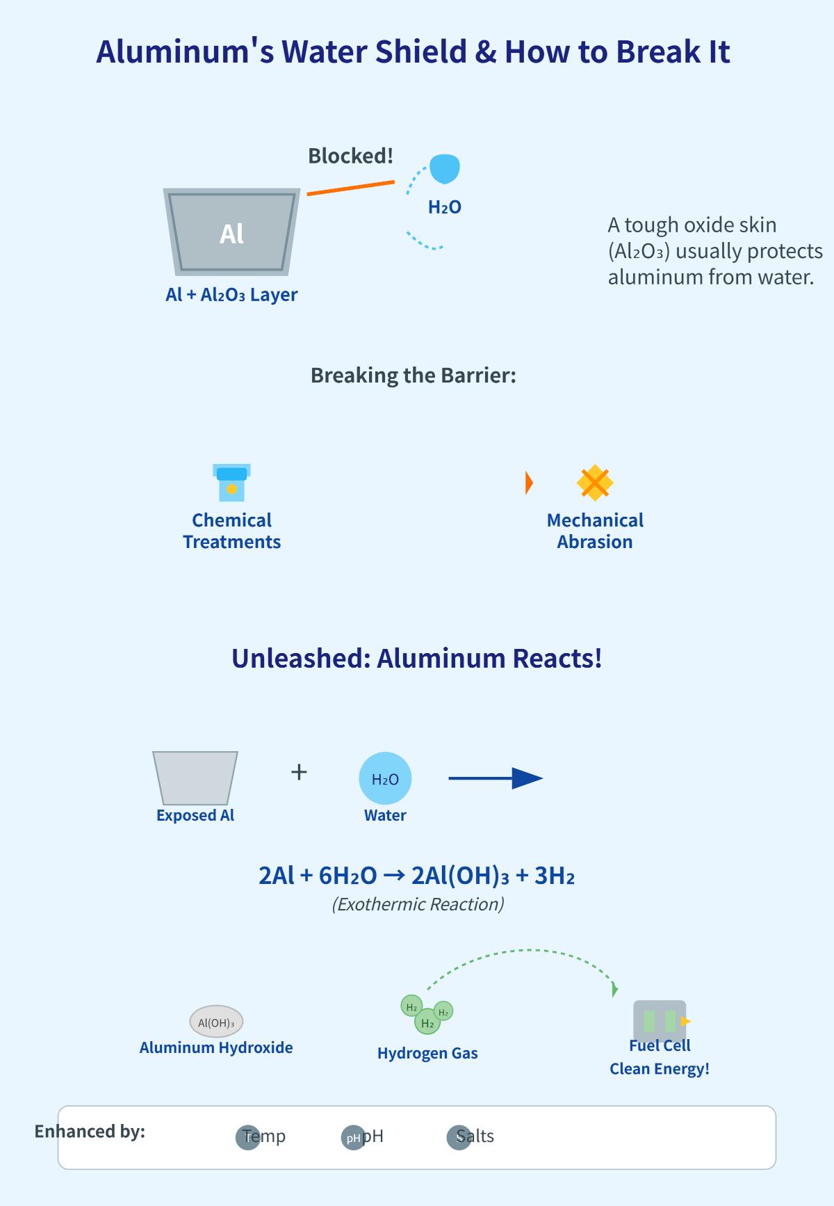 Reaction of Aluminium with Water: Explained - MFG Shop
