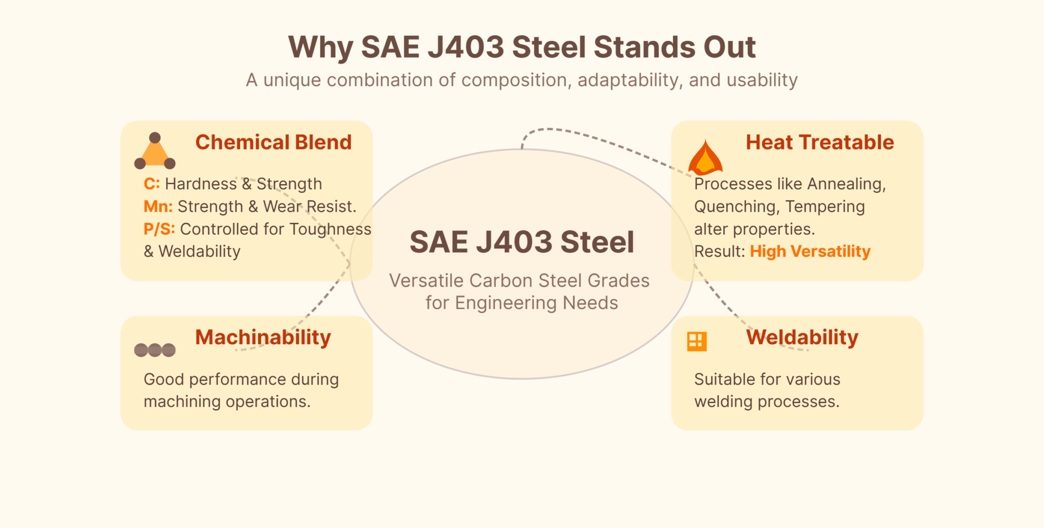 SAE J403 Steel: Composition, Properties, and Uses - MFG Shop