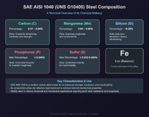 SAE/AISI 1040 Carbon Steel (UNS G10400): Composition, Properties, and ...