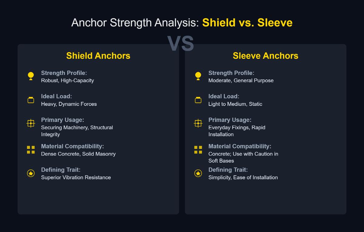 Sleeve Anchor vs. Shield Anchor: Key Differences and Applications - MFG ...