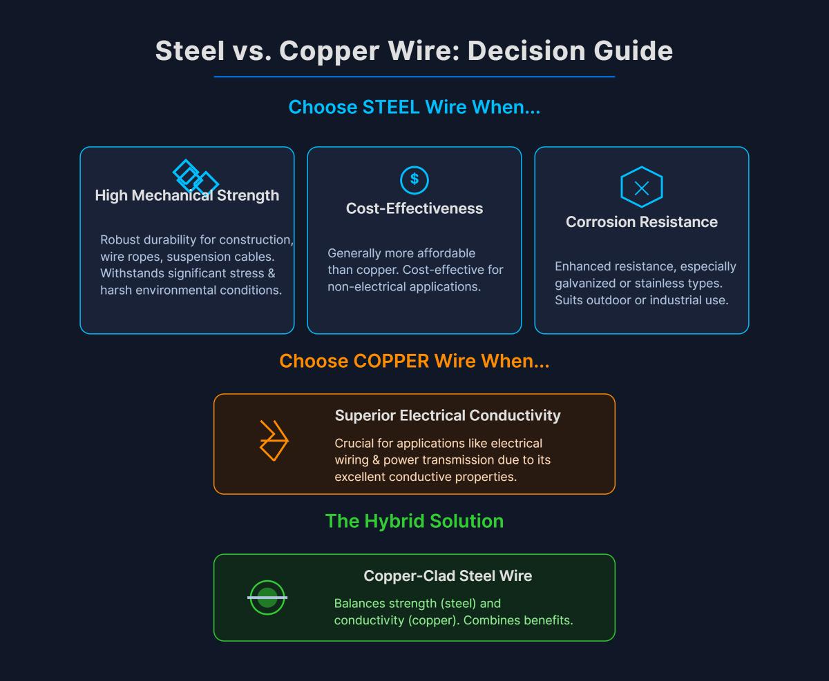 Steel Wire vs Copper Wire: Which is Better? - MFG Shop