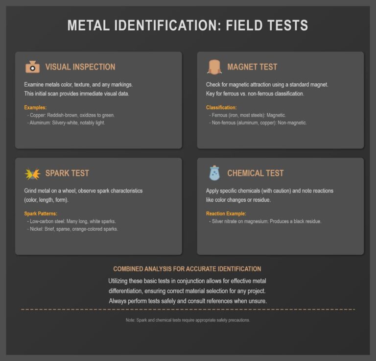 Step-by-Step Guide to Metal Identification for Beginners - MFG Shop