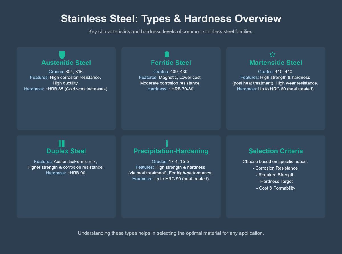 The Hardness of Stainless Steel: An In-Depth Guide - MFG Shop