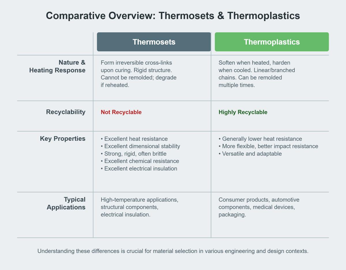 Thermoset vs. Thermoplastic: Key Differences Explained - MFG Shop