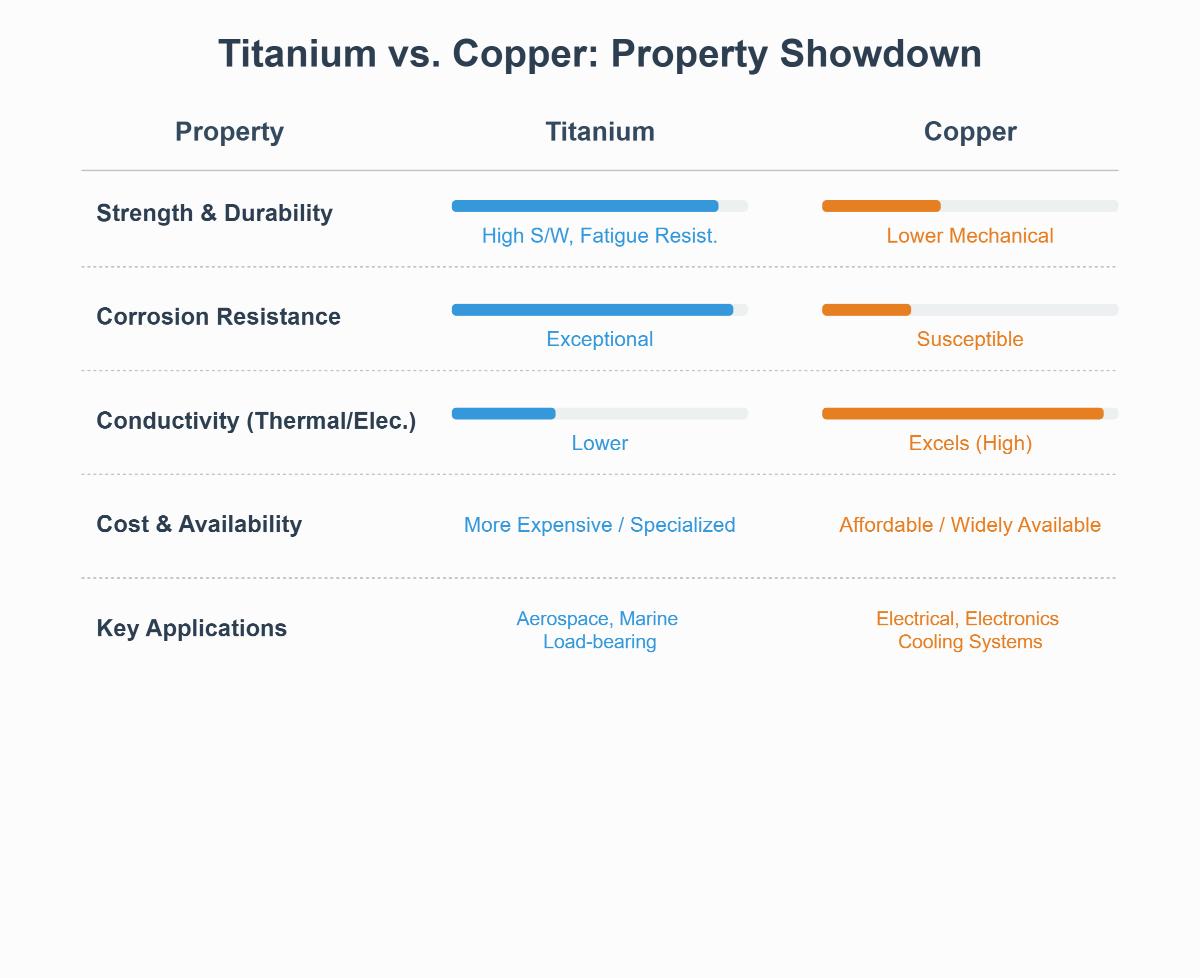 Titanium vs Copper: A Comprehensive Comparison for Engineers and ...