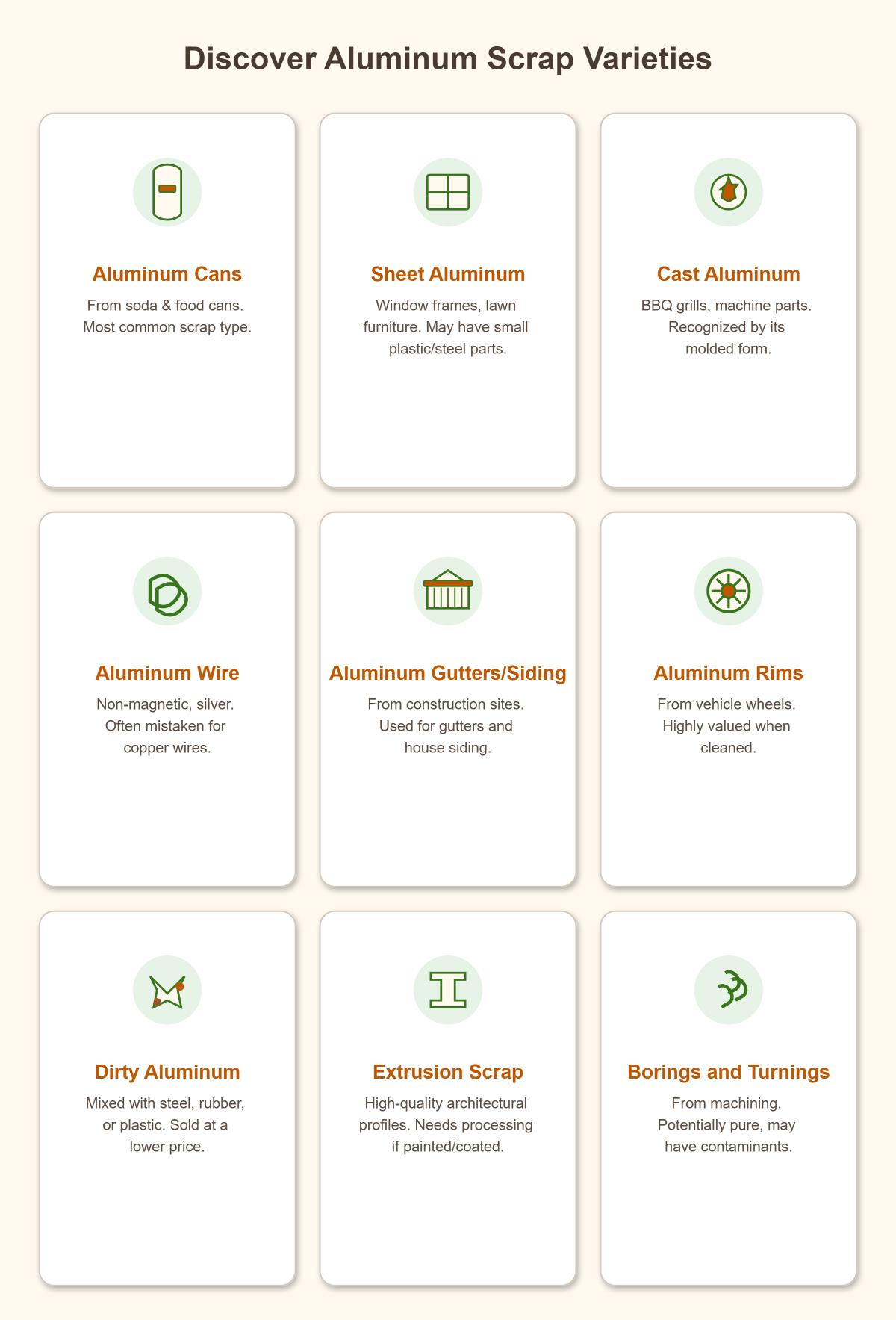 Understanding Aluminum Scrap: Types, Uses, and Recycling - MFG Shop