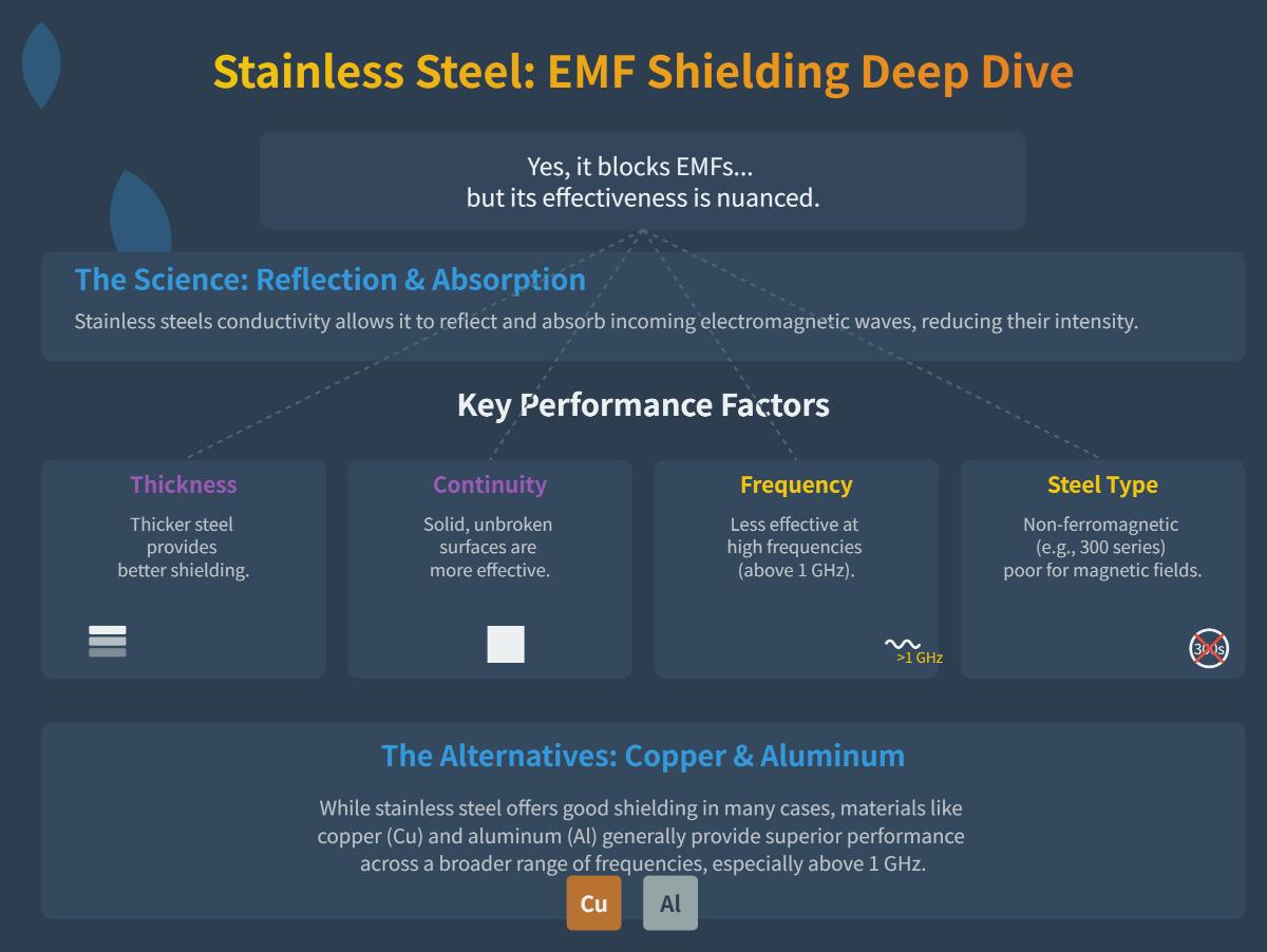 Understanding EMF Shielding with Stainless Steel: A Beginner's Guide ...