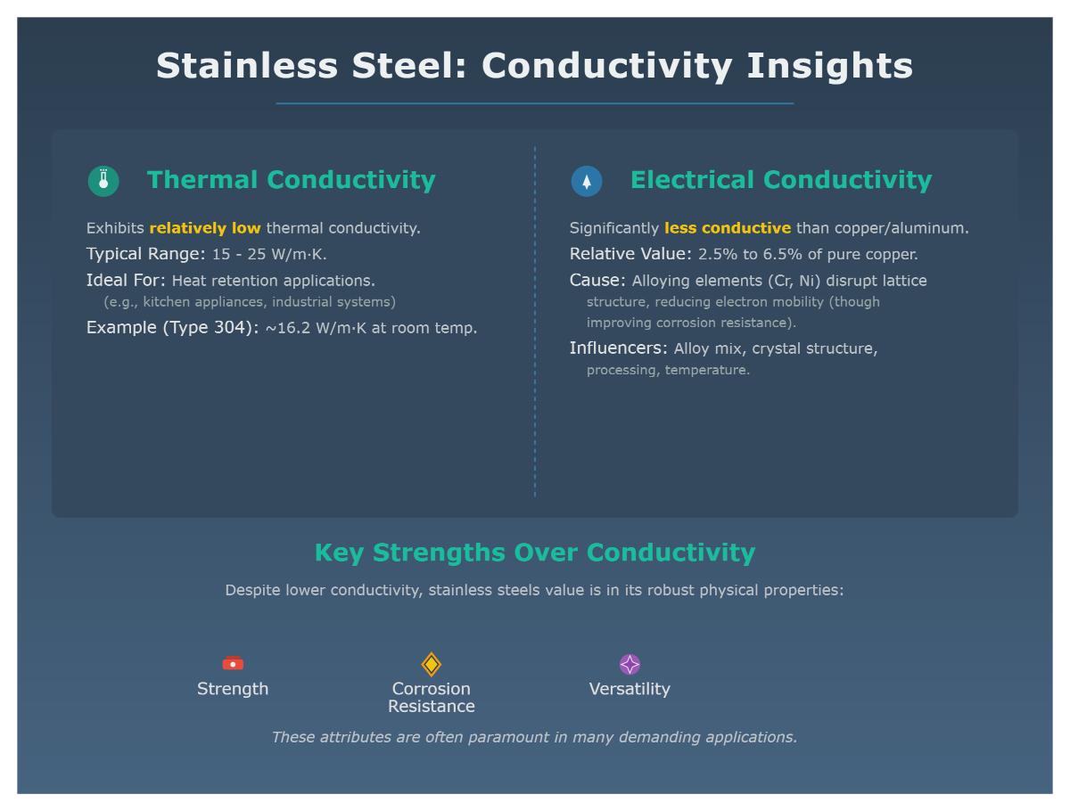Understanding Stainless Steel Conductivity: Thermal and Electrical ...