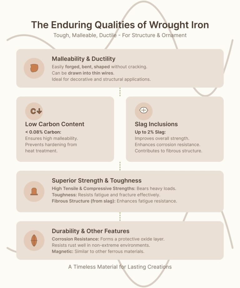 Understanding Wrought Iron: Properties, Uses, and Composition - MFG Shop